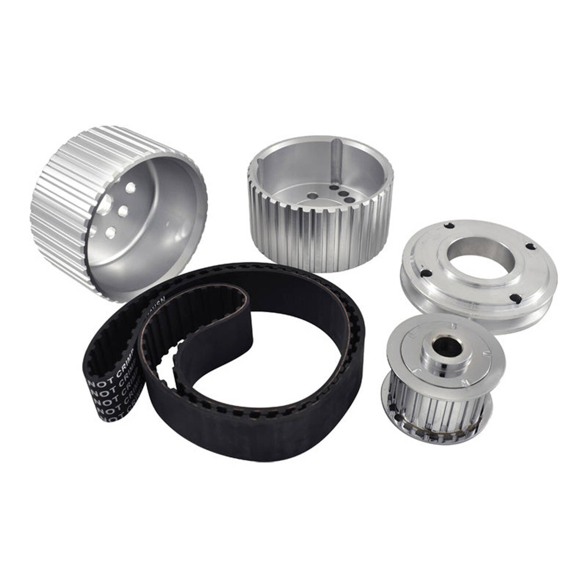 Holden 253 308 Gilmer Drive Kit Silver Billet Aluminium w/Belt ...