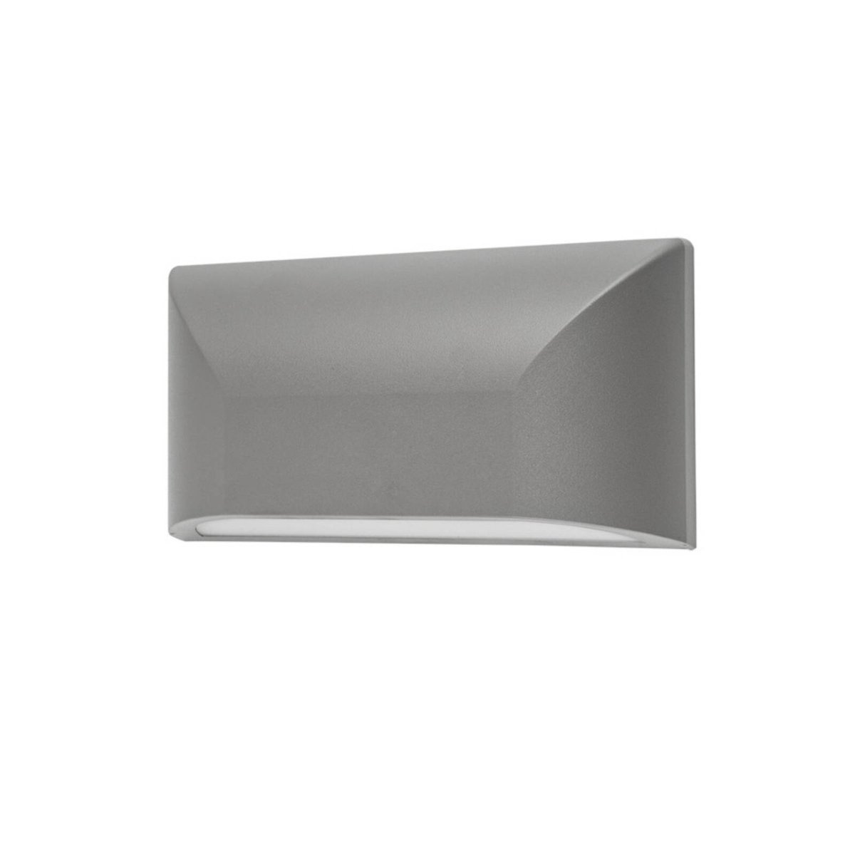 Telbix Silver Bloc Exterior Led Wall Lamp - Bunnings Australia