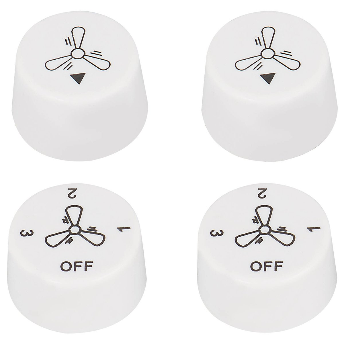 Arlec Wall Fan Controller Knob Replacement - 4 Pack - Bunnings Australia