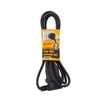 Arlec Black Piggy Back Extension Lead - 2m - Bunnings New Zealand