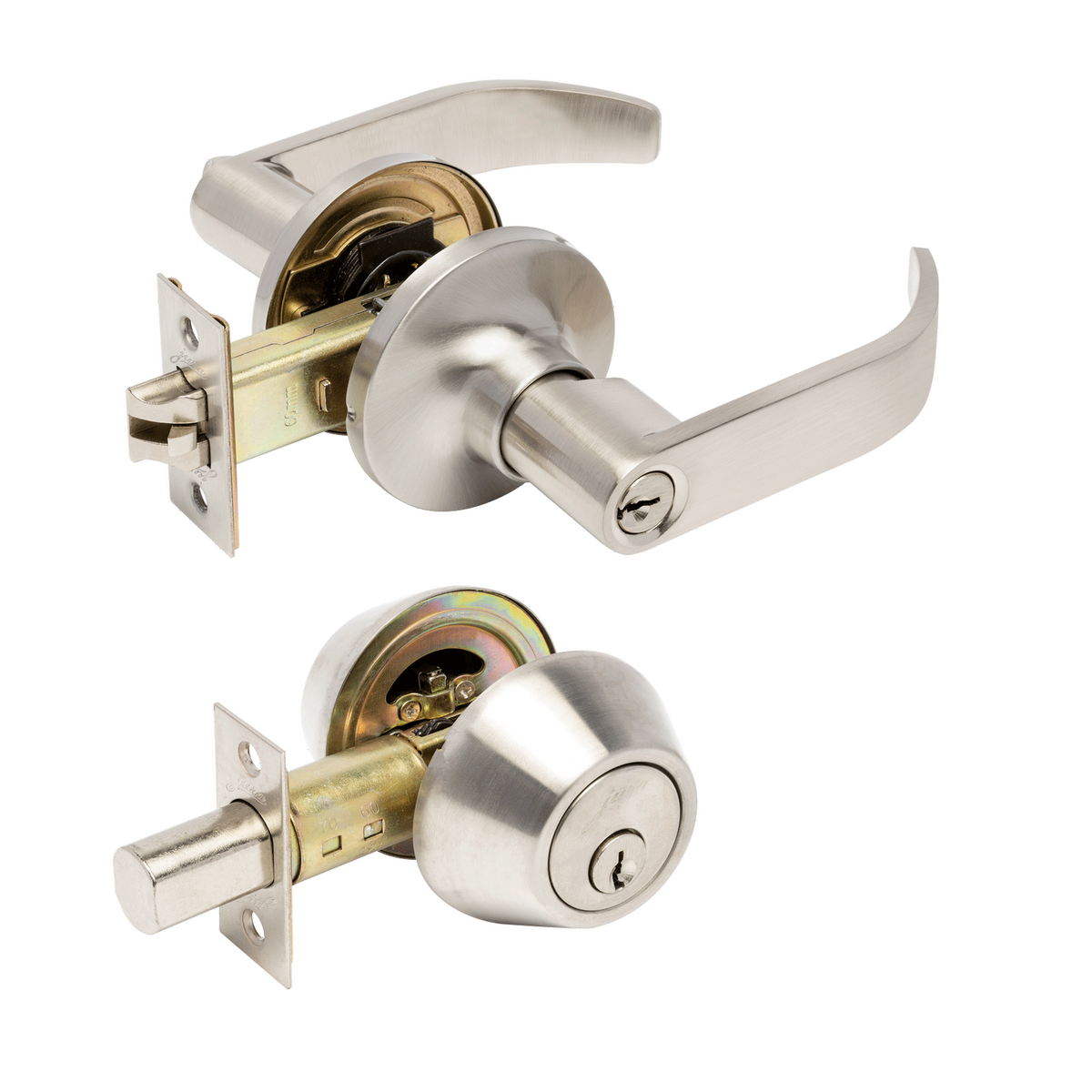 Zanda Brush Nickel Zenith Combo Set 9104.BN - Bunnings Australia