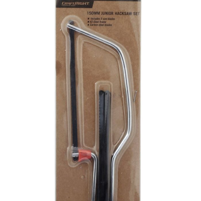 Craftright 150mm Junior Hacksaw With 5 Blades - Bunnings New Zealand