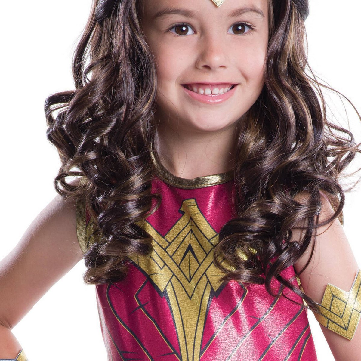 DC Comics Rubies Wonder Woman Child Wig 7557 Halloween Party Costume ...