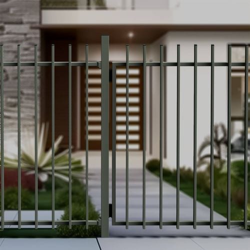 ProtectorAl 50 x 50 x 2400mm Woodland Grey Aluminium Pool and Garden ...