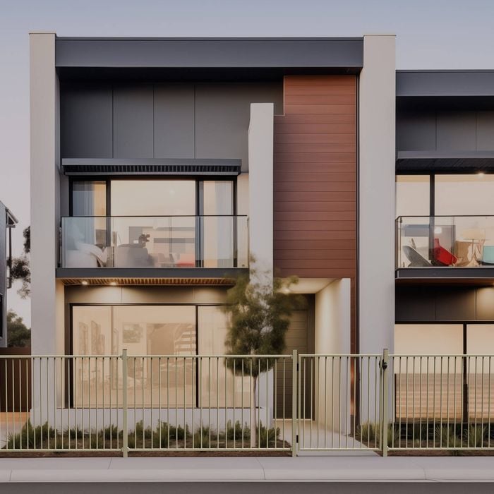 ProtectorAl 2400 x 1200mm Paperbark Aluminium Flat Top Garden Fence ...