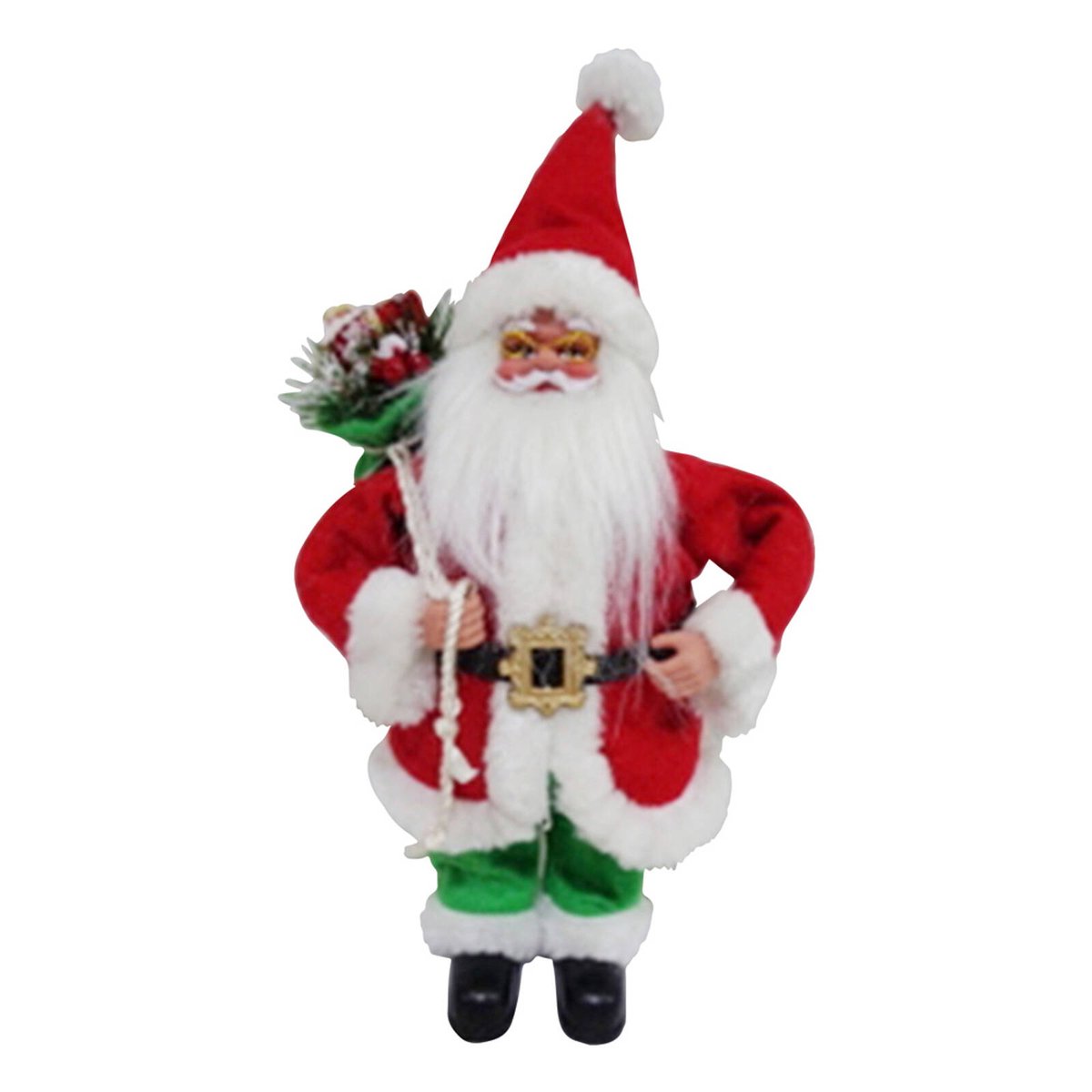 Colours Of Christmas 43cm Real Santa Ornament Xmas Decor - Bunnings ...