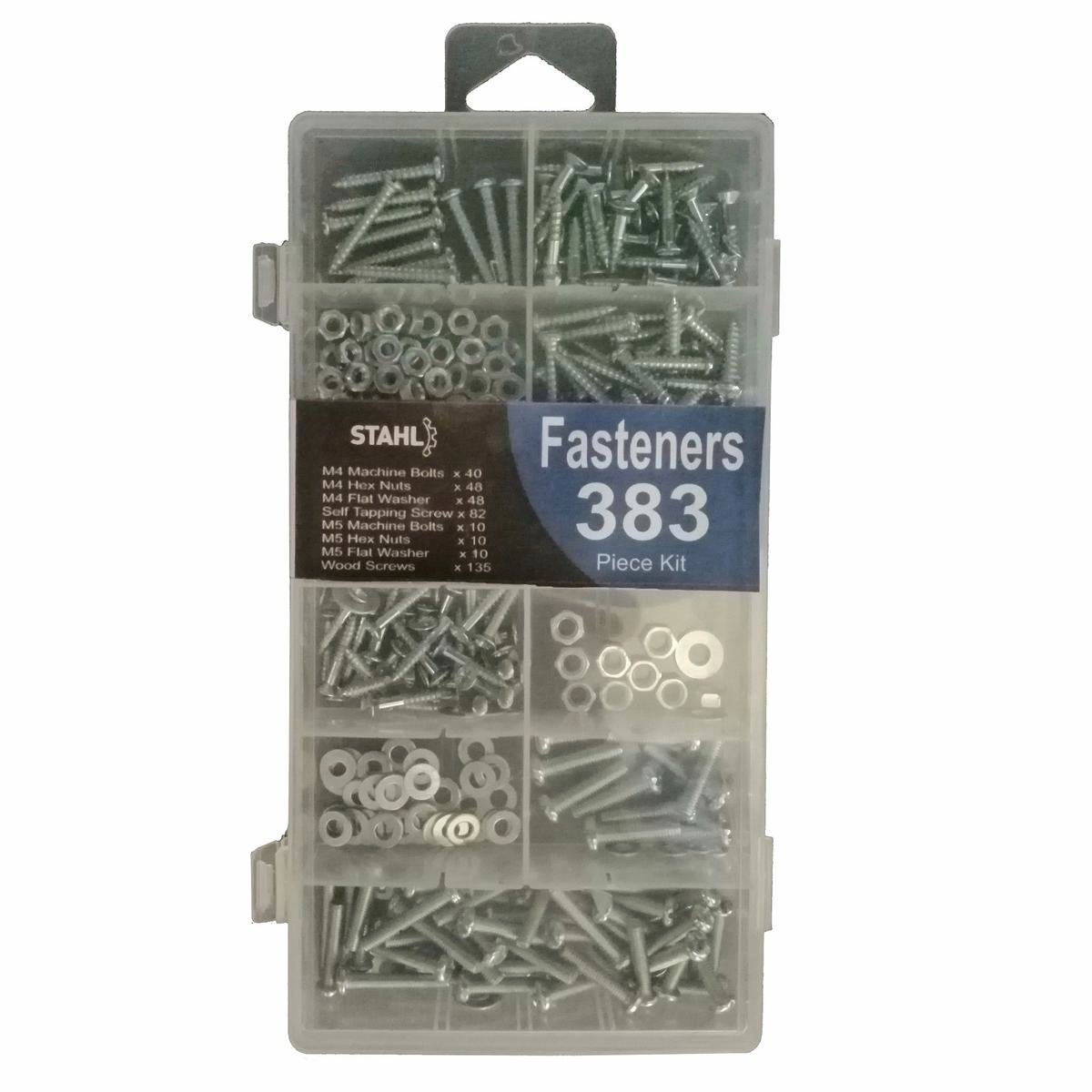 Stahl 383 Piece Assorted Fasteners Handy Kit - Bunnings Australia