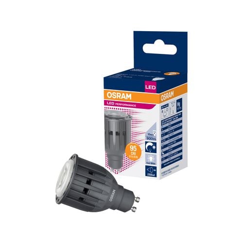 Osram GU10 LED 900lm 36° Cool White Dimmable 10W 240V Downlight Globe - Bunnings Australia