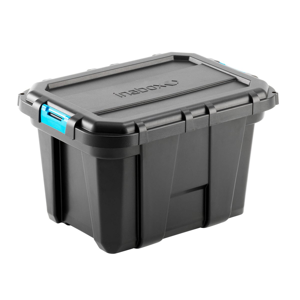 Inabox 38L Iron Black Heavy Duty Storage Container - Bunnings Australia