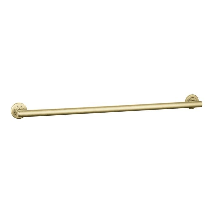 evekare 900mm Brushed Brass Linear Grab Rail - Bunnings Australia