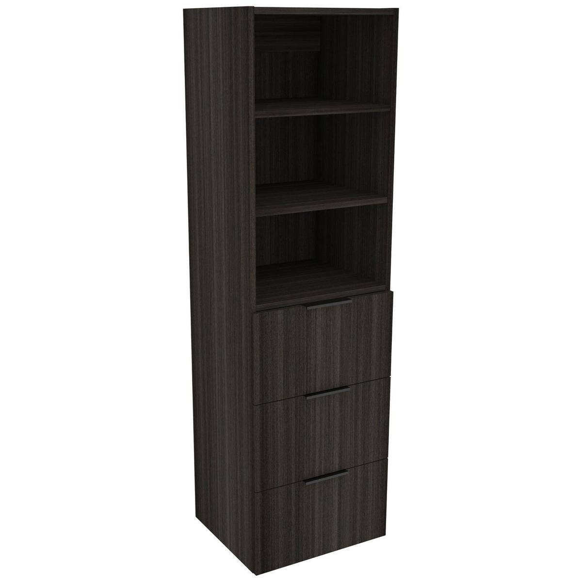 Lugna 1536 x 450 x 380mm Storm Ready to Assemble Robe Insert 2 Shelf 3 ...