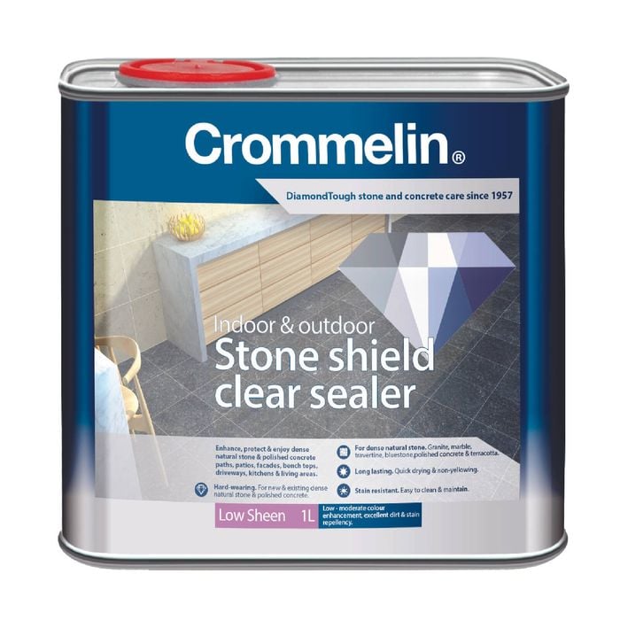 Crommelin 1L DiamondTough Stone Shield Clear Sealer - Bunnings Australia