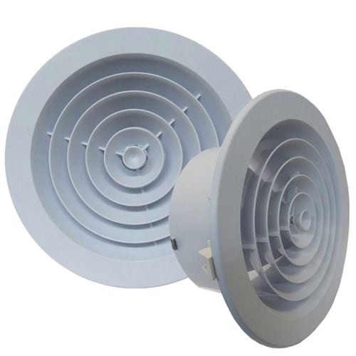Haron International 150mm Round Jet Diffuser Ceiling Vent - Bunnings Australia