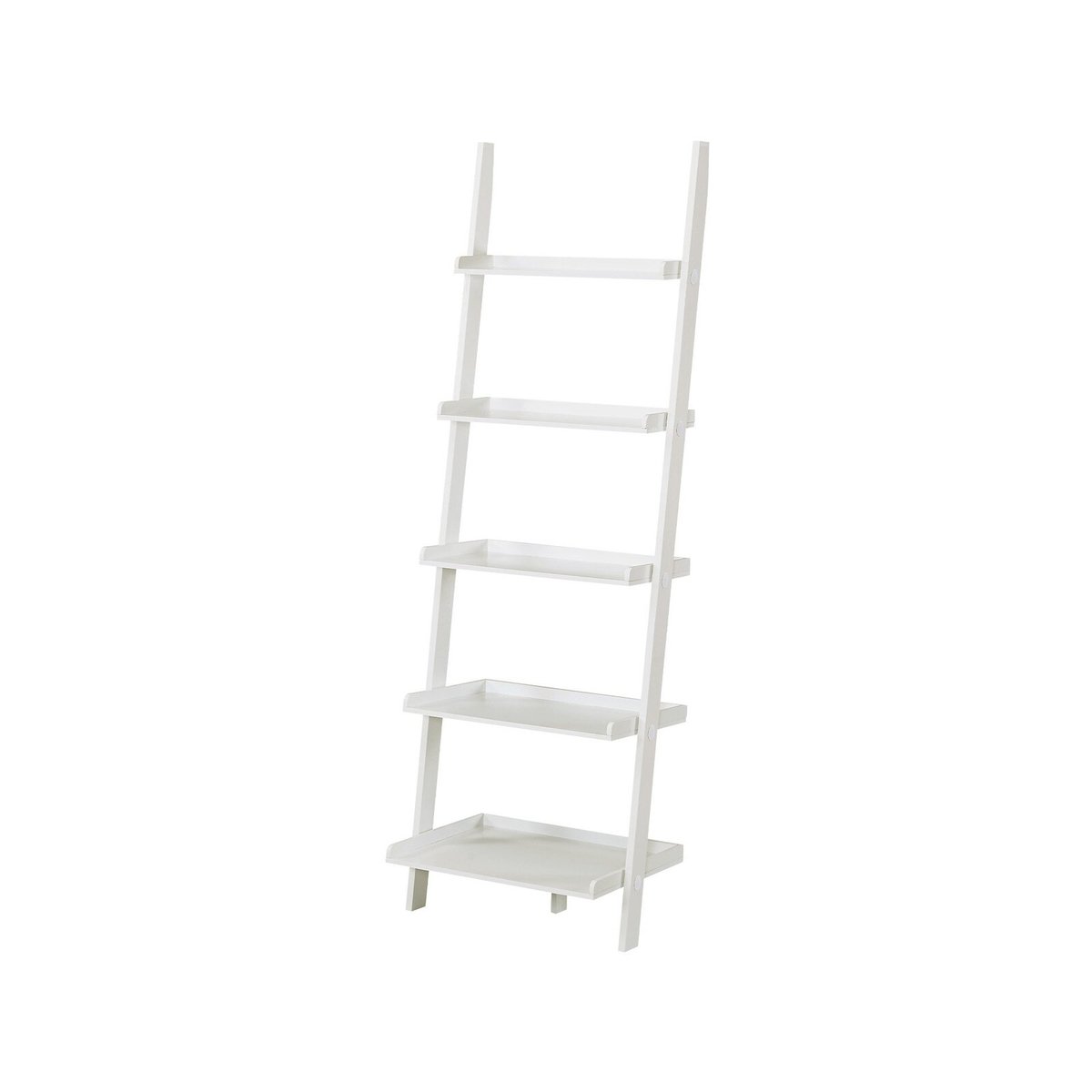 Sarantino Aster 5-Tier Ladder Shelf - White - Bunnings Australia