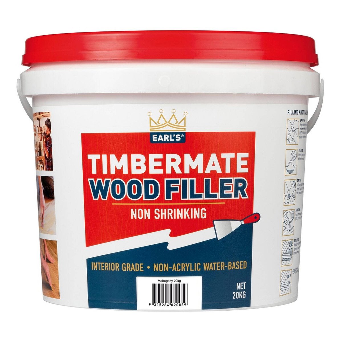Timbermate 20Kg Mahogany Wood Filler - Bunnings New Zealand