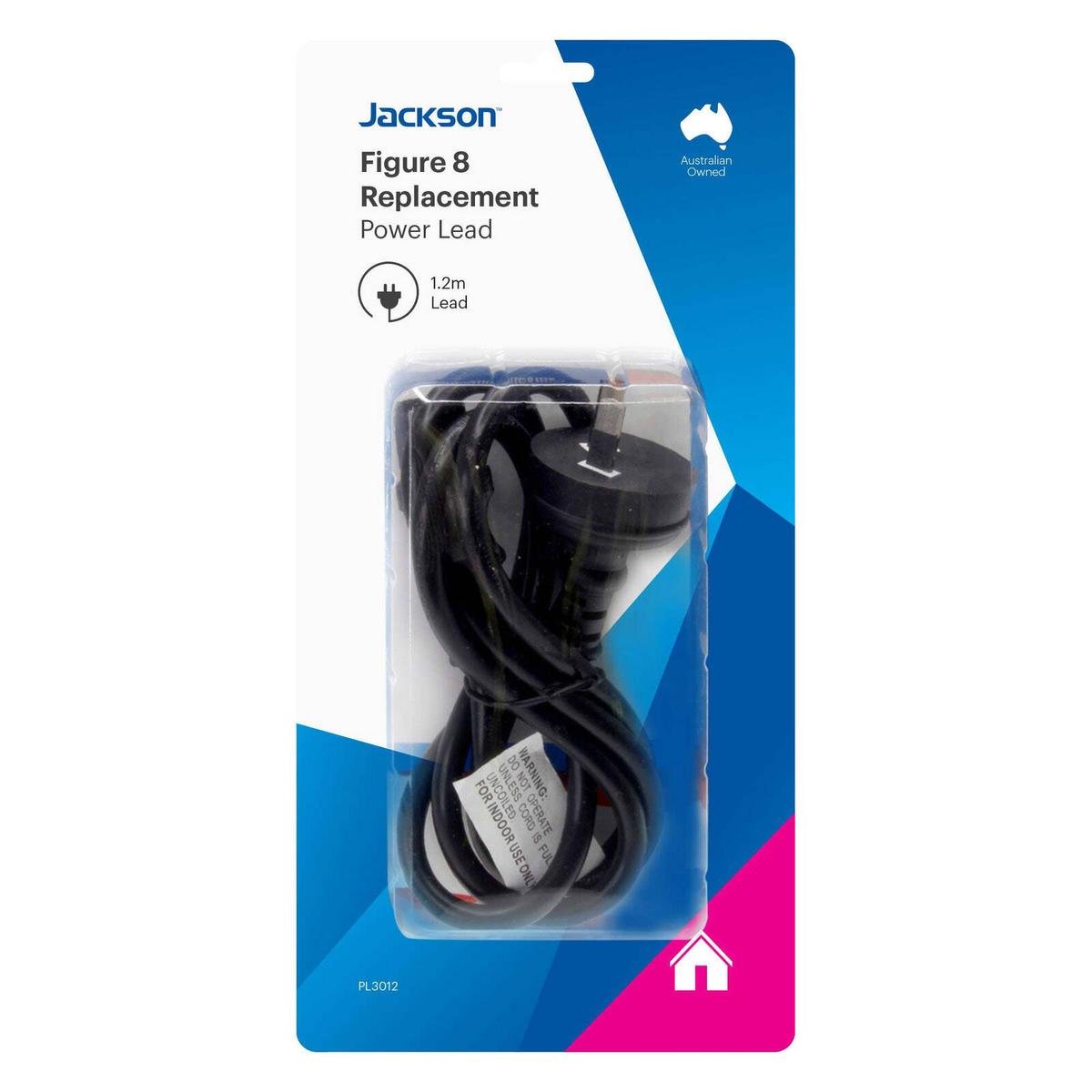 Jackson Replacement Figure 8 Lead - 1.2m - Bunnings Australia