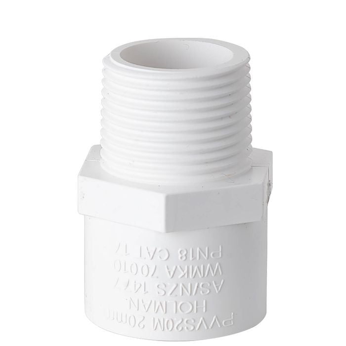 Holman 20mm x 3/4" PVC Valve Socket - Bunnings New Zealand