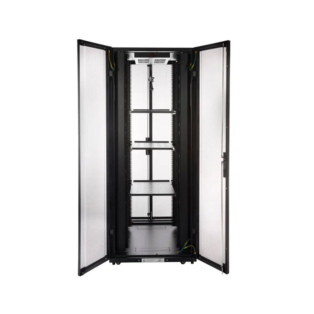 4Cabling 45RU 800mm Wide x 1070mm Deep Premium Server Rack With Bi-Fold ...