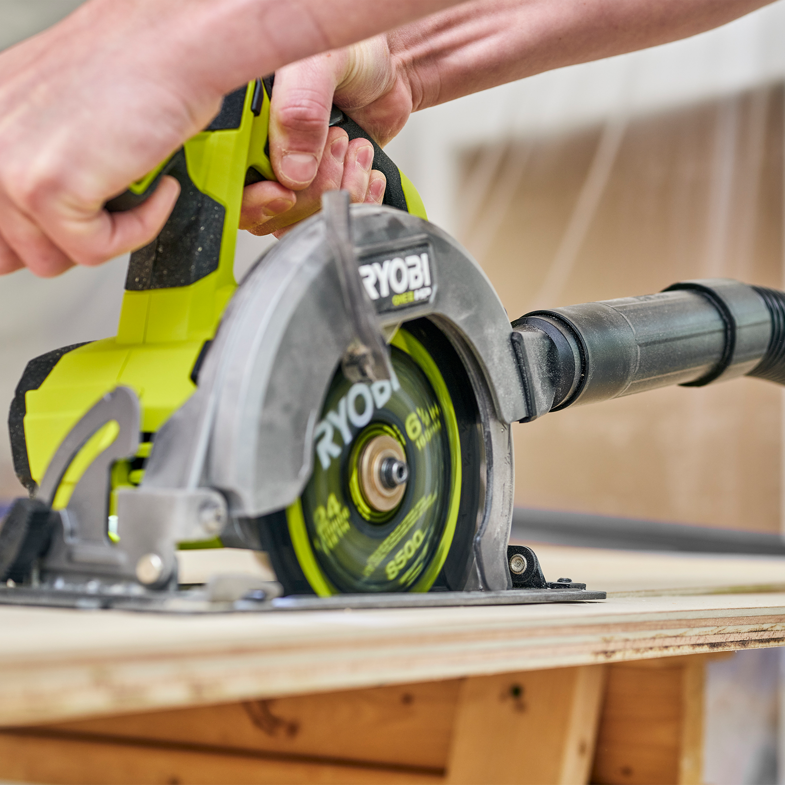 Ryobi 18V ONE HP Brushless 165mm Circular Saw RCS18C Tool Only Bunnings Australia