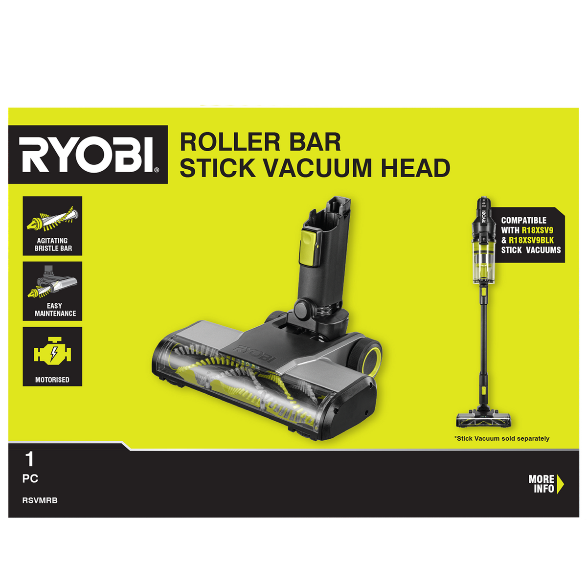 Ryobi Motorised Roller Bar - Bunnings New Zealand