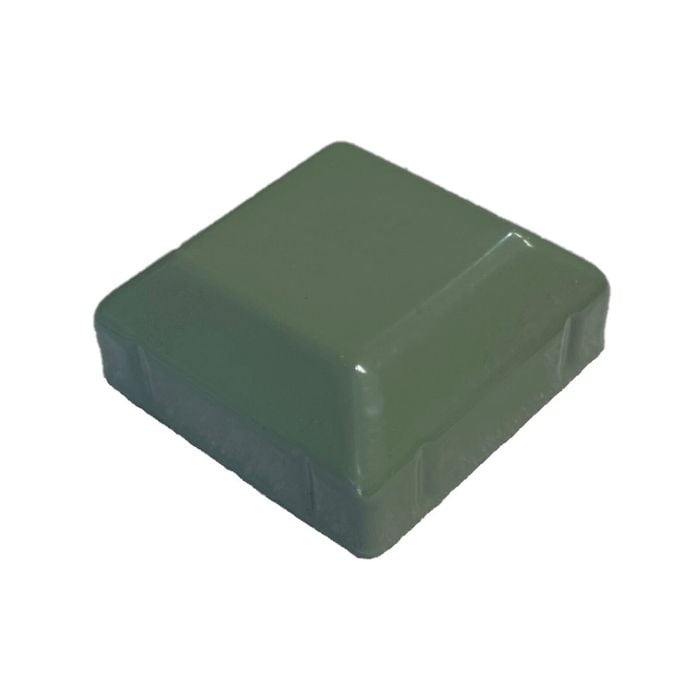Australian Handyman Supplies 65 x 65mm Wilderness Steel Fence Post Cap ...