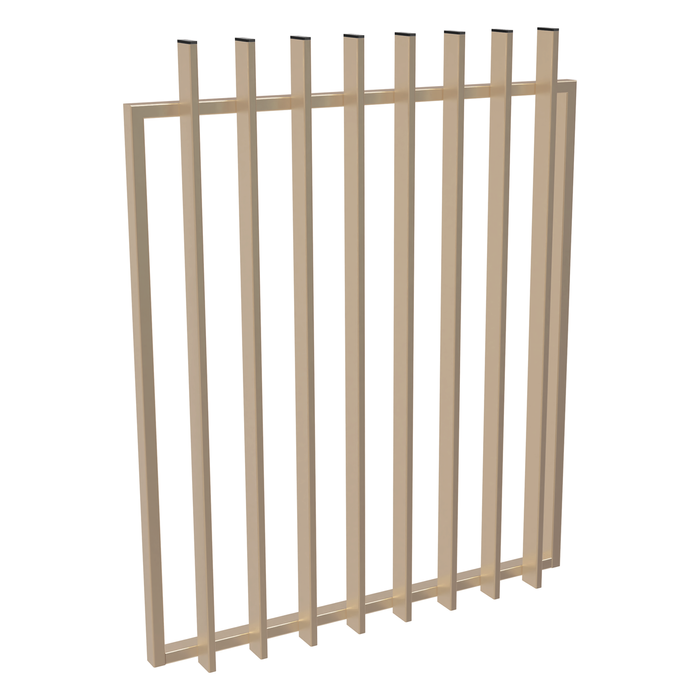 ProtectorAl 975 x 1200mm Primrose Aluminium Radiator Pool Gate ...
