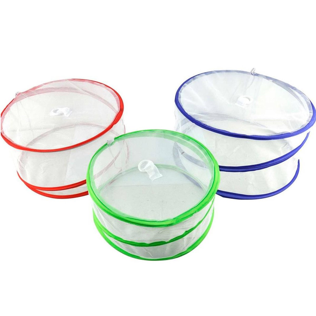Pop Up Food Covers, Mesh Fly Protection, Picnic Cover 3 Pack - Bunnings ...