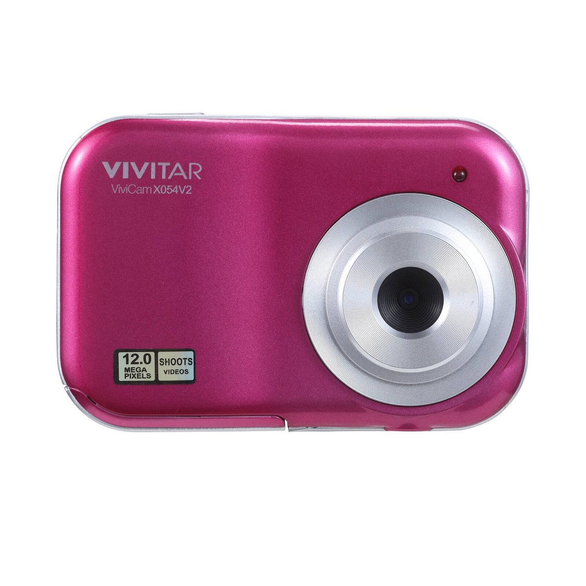 Vivitar VX054v2 Digital Cam 12.1MP Pink - Bunnings Australia