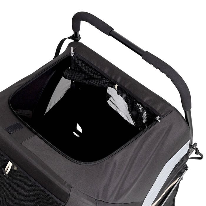 Ibiyaya Grand Cruiser Large Dog Stroller, 4-Wheel Foldable Big Dog Pram ...