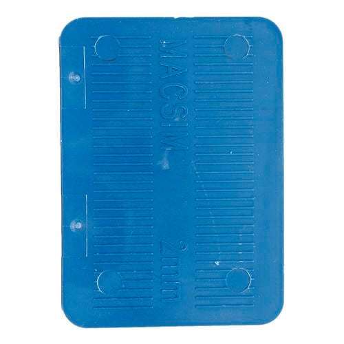 Macsim Fasteners 72 x 100 x 2mm Blue Half Shim - 8 Pack - Bunnings ...