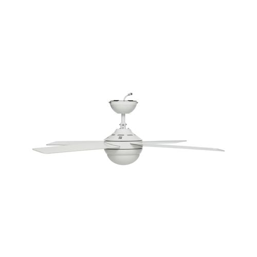 HPM 1200mm White Inspire 4 Blade Tricolour Ceiling Fan - Bunnings Australia