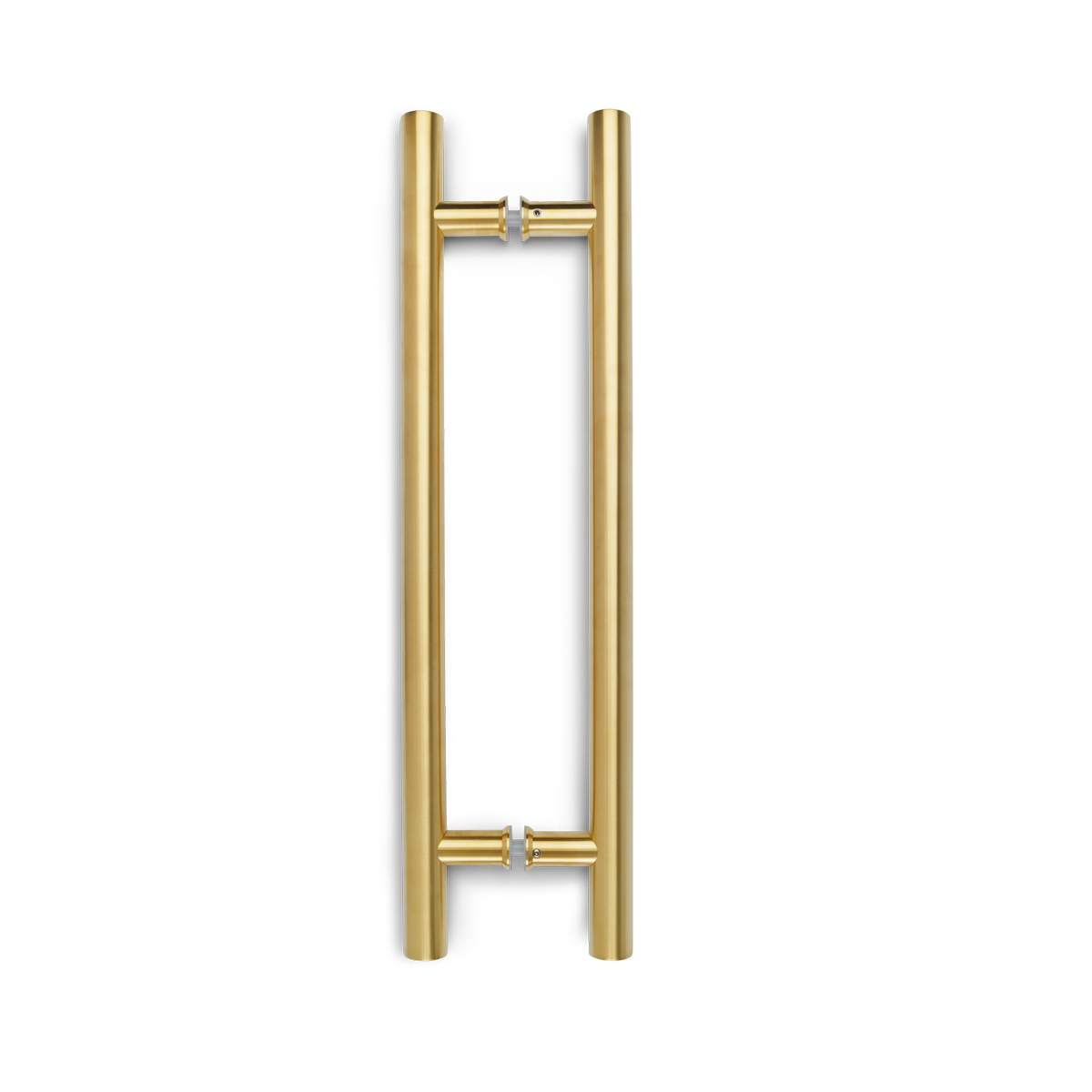 LANE Pull Handle Entrance Brushed Brass Round L537958 - Bunnings Australia