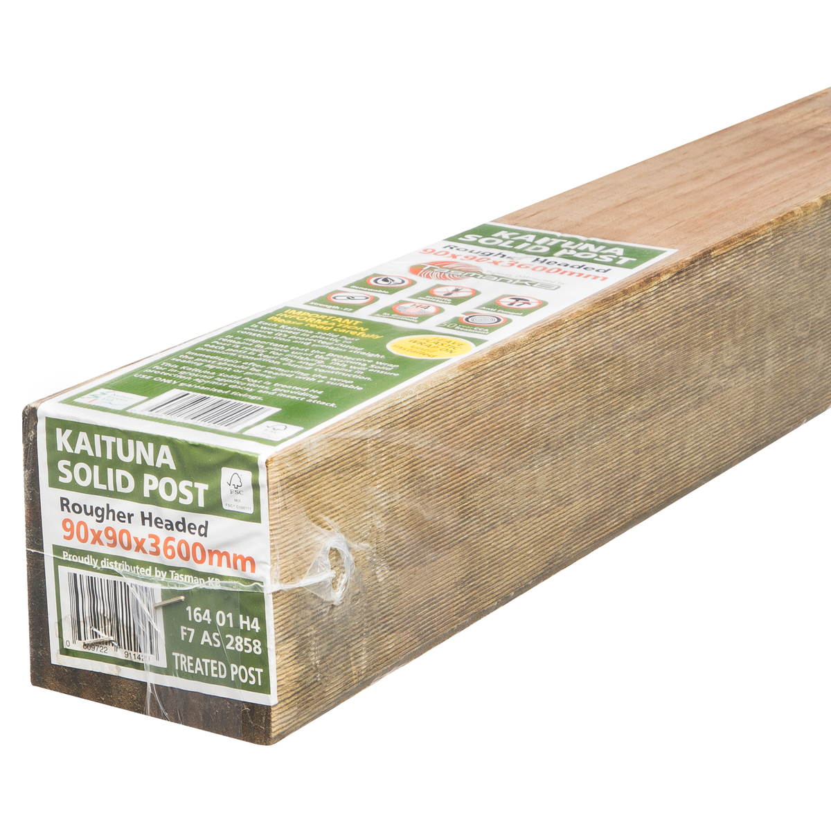 90 x 90mm 3.6m Post F7 H4 Treated Pine Premium KD - Bunnings Australia