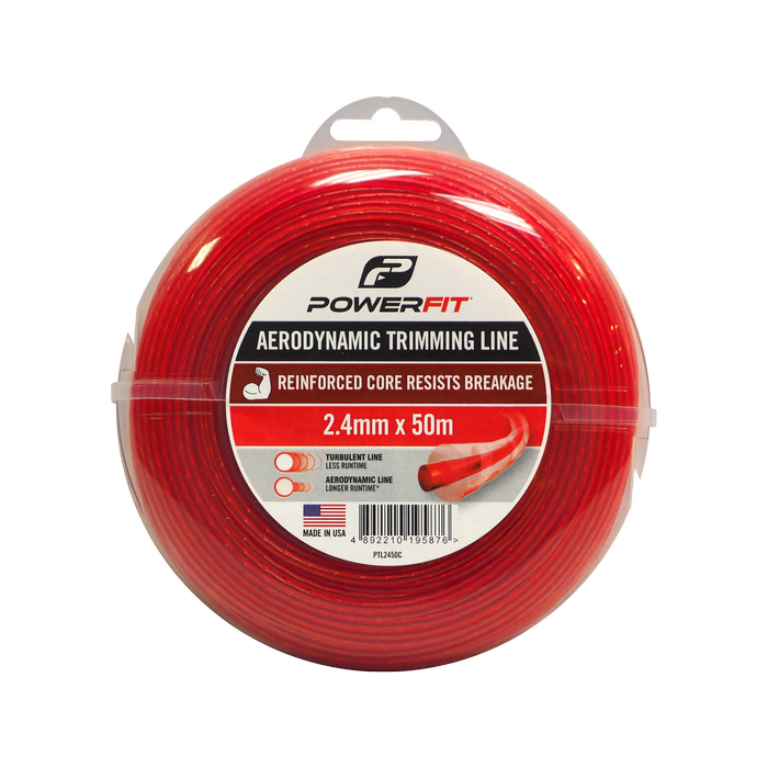 Powerfit 2.4mm x 50m Co Extruded Dimpled Trimmer Line - Bunnings Australia