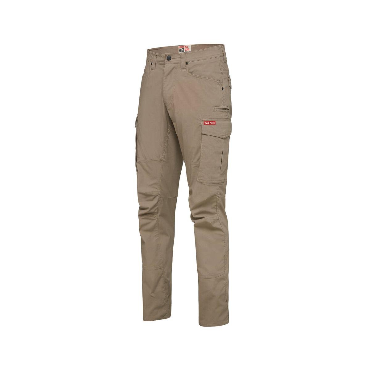 Hard Yakka Size 87R Desert 3056 Stretch Ripstop Cargo Pants - Bunnings ...