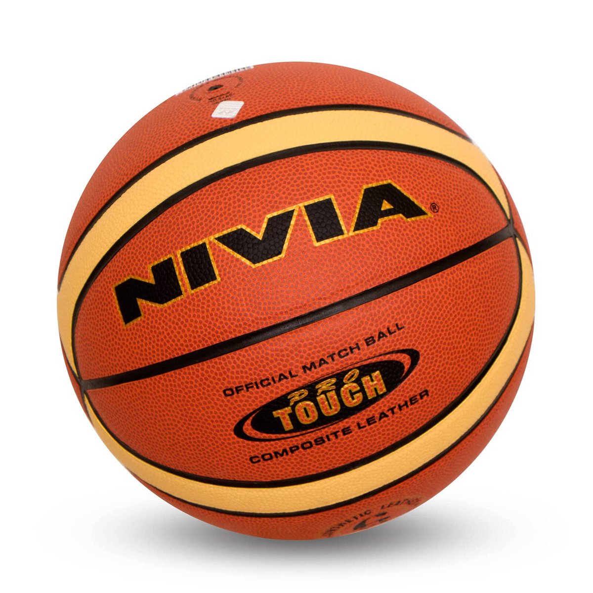 Nivia Pro Touch Basketball, Multicolour, Size 7 - Bunnings Australia