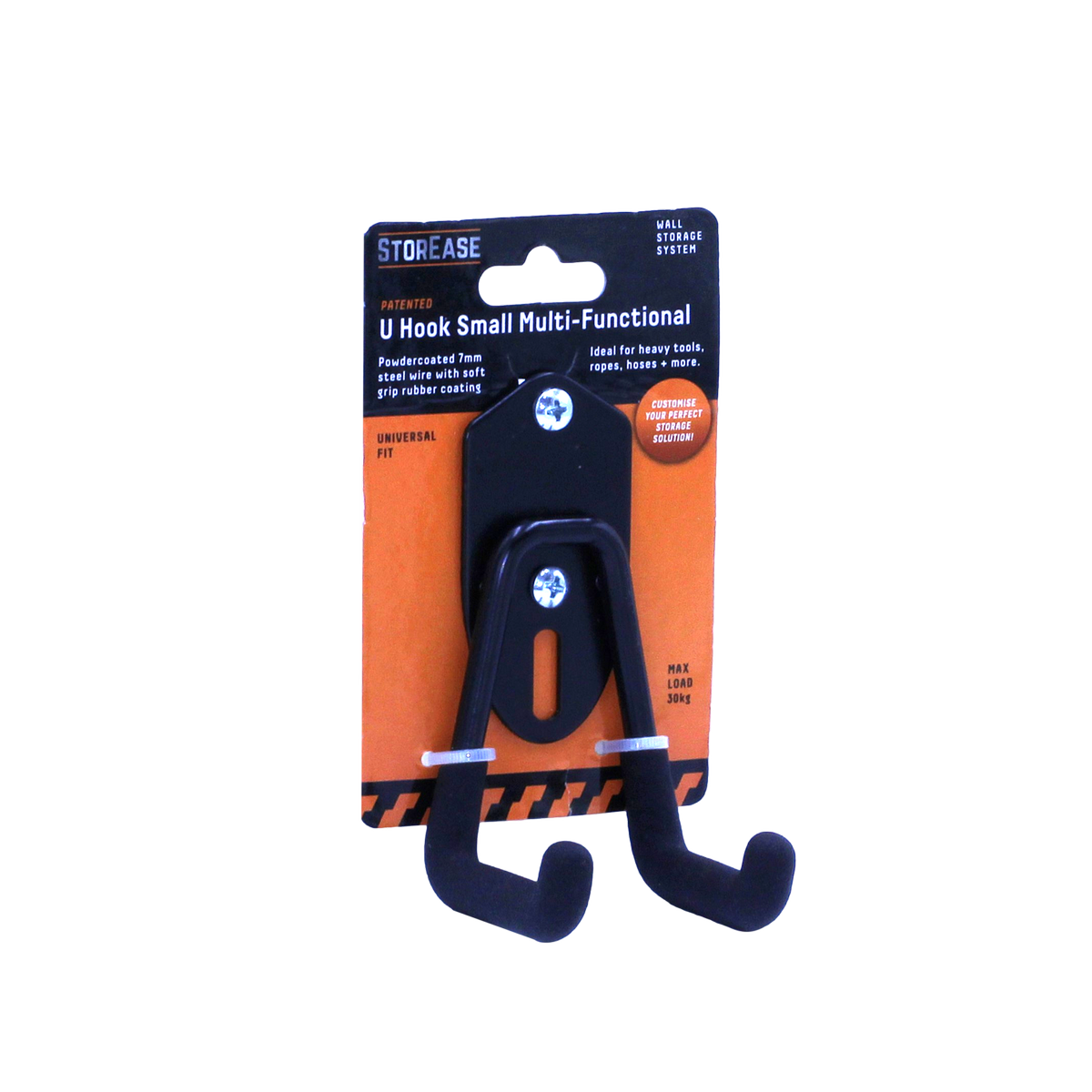 StorEase Small Wall Storage System U Hook - Bunnings Australia