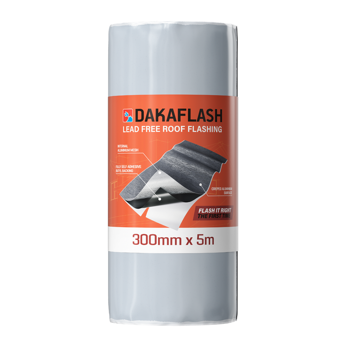 Dakaflash 300mm x 5m Lead Grey Lead Free Flashing - Bunnings Australia