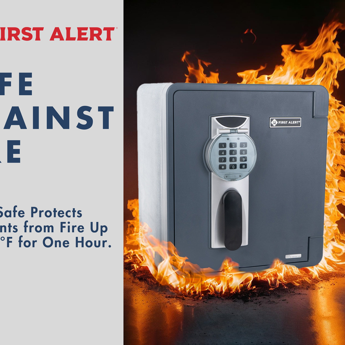 First Alert 26.6L Digital Waterproof Fire Resistant Safe - Bunnings ...