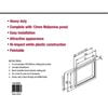 Builders Edge 450 x 600mm Heavy Duty Melamine Manhole Frame Kit ...