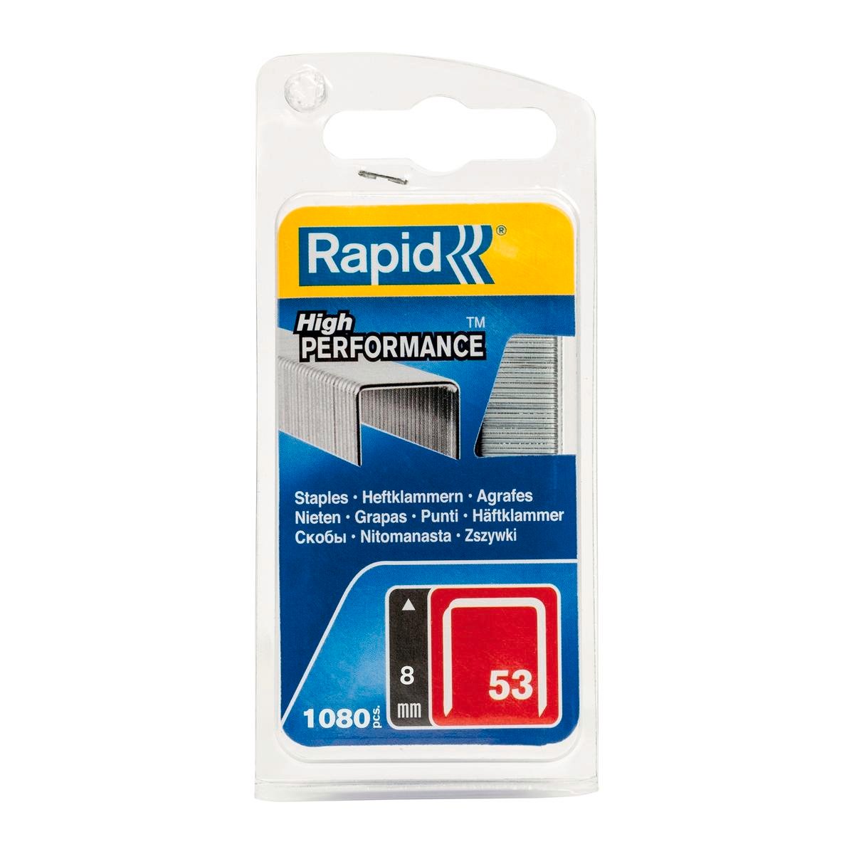 Rapid 8mm 53 Series Staples - 1080 pieces - Bunnings New Zealand