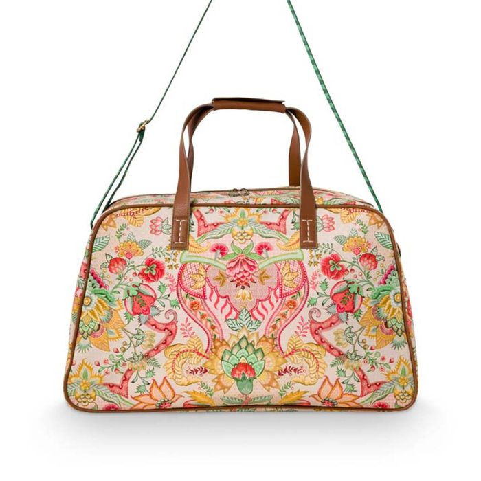 Pip Studio Kyoto Festival Yellow Weekend Bag Large - Bunnings Australia