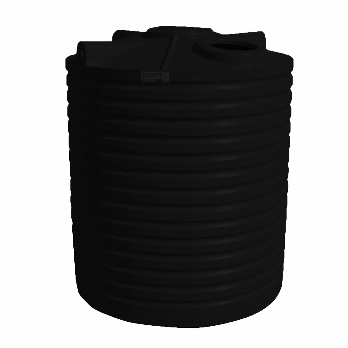Clark Tanks 5000L Tall Round Poly Water Tank - Black - Bunnings Australia