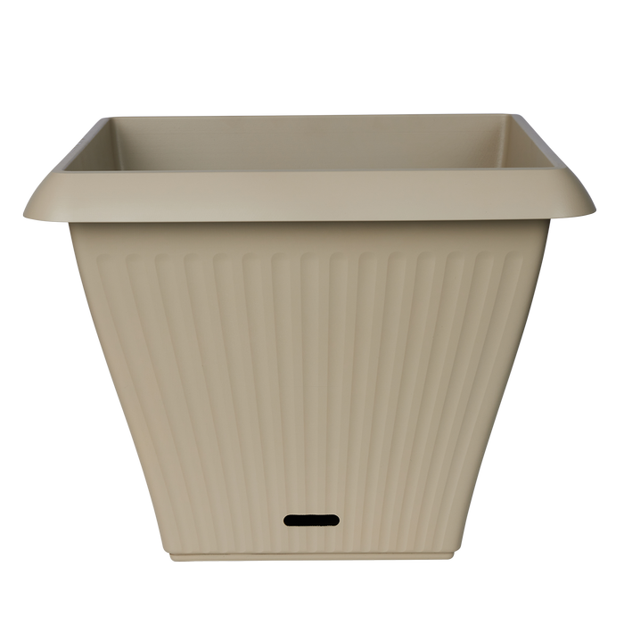 Northcote Pottery 40 x 30cm Sand Ribbed Self Watering Square Pot - Sand ...