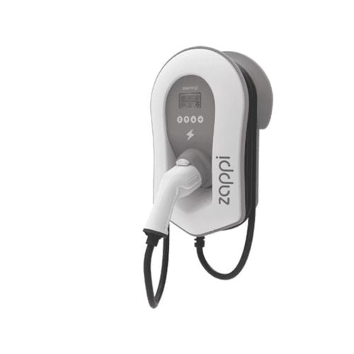 Zappi V2.1 7KW White W/6.5M Type 2 Cable - Bunnings Australia