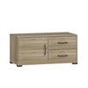 Practa Lowline TV Entertainment Unit Bundle - 2 Drawers 1 Door - Oak ...