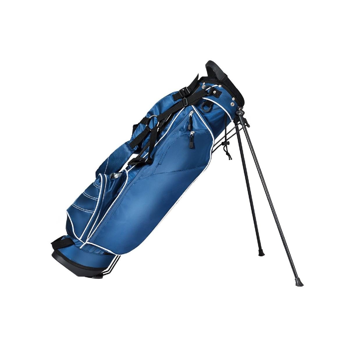 Costway Golf Stand Cart Bag Club W4 Way Divider Blue Bunnings Australia