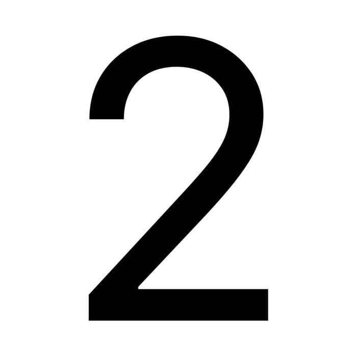 Numero Black 2 Vinyl Transfer - Bunnings Australia