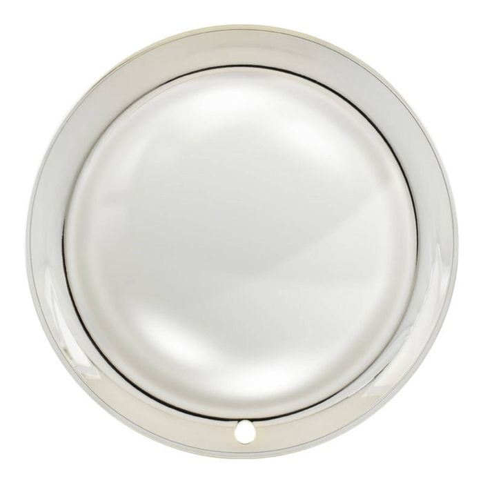 Torco 15 Inch Chrome Hub Cap - Universal Hollywood Style Moon Wheel Hub ...