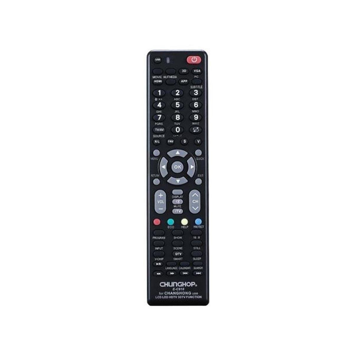 Chunghop Universal TV Remote Control Compatible with Changhong LCD ...